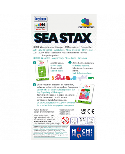 Casse-tête : Sea Stax - Jeu de société par Atalia