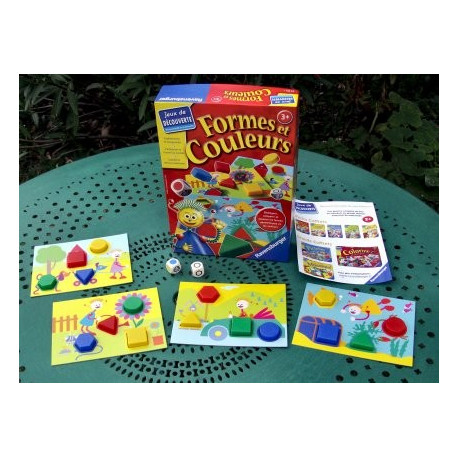 Jeux de découverte : Formes et Couleurs - Jeu de société par Atalia