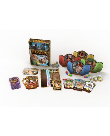 Jeu de stratégie accessible - Explora - jeu de société Atalia